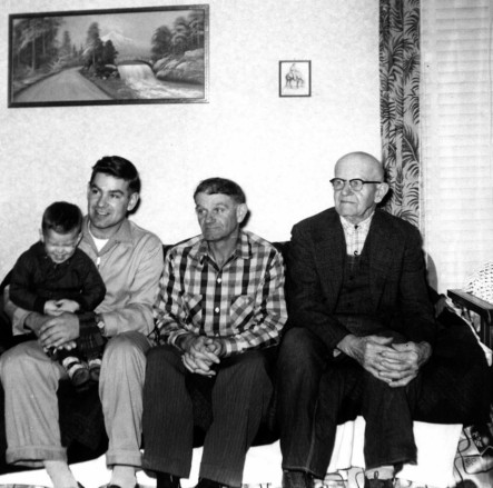 Photos: Four generations from Ernst Gerber through Jeff Gerber : Gerber ...