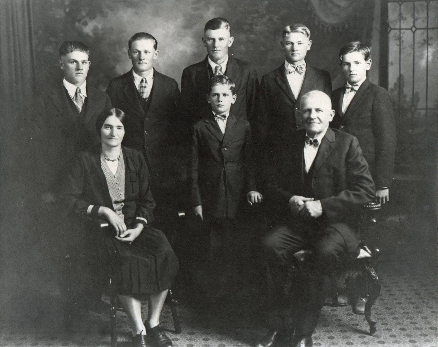 Photos: Gerber, Ernst and Clara Moser Family Portrait: Gerber Family of ...